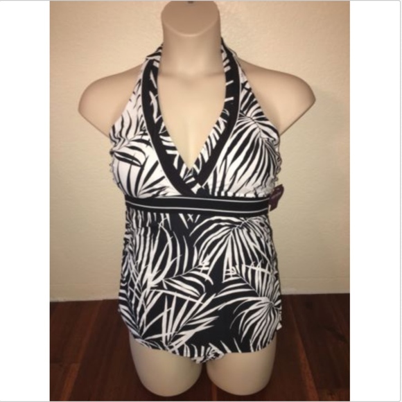 Cacique | Swim | Swim By Cacique 2pc Tankini Brief Plus Size Nwt | Poshmark